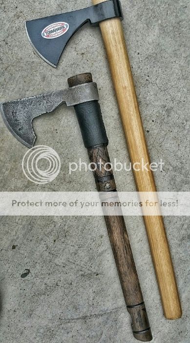 My mods to the Cold Steel Frontier hawk > Blades > AR15.COM