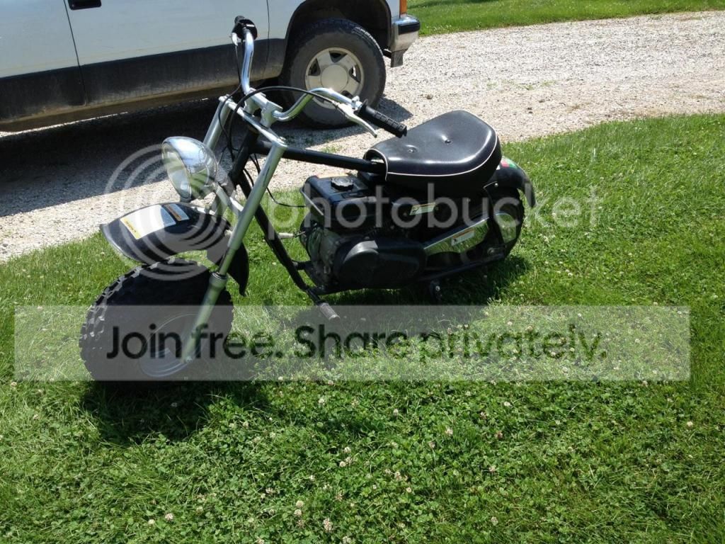 Baja MB165 Minibike | OldMiniBikes.com