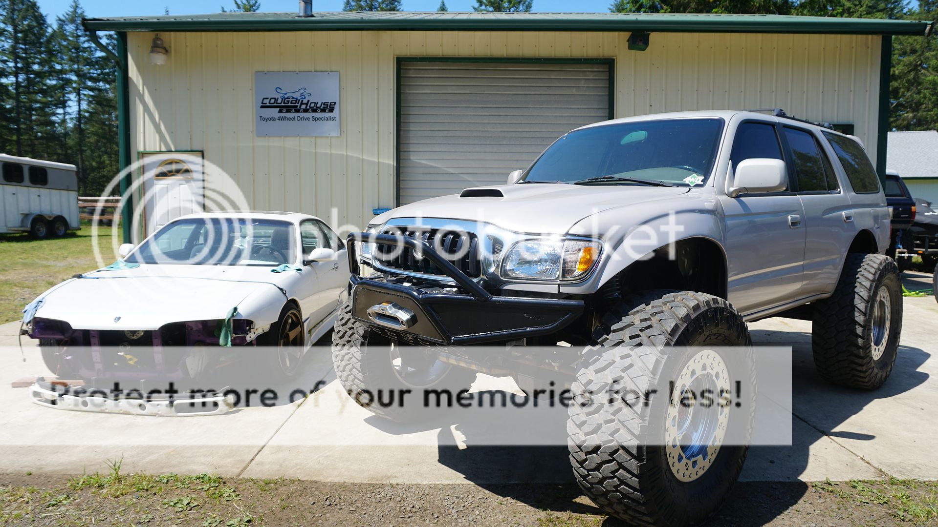 Cougar House Garage 17' 5Th Gen Limited 4Runner Solid Axle Swap Build ...