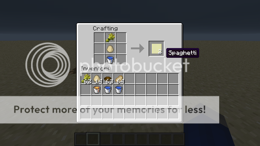 Spaghetti! New Food Mod, plus Spaghetti Block and Sauce Block ...