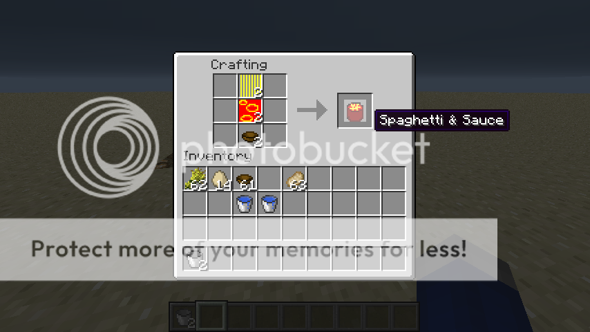 Spaghetti! New Food Mod, plus Spaghetti Block and Sauce Block ...