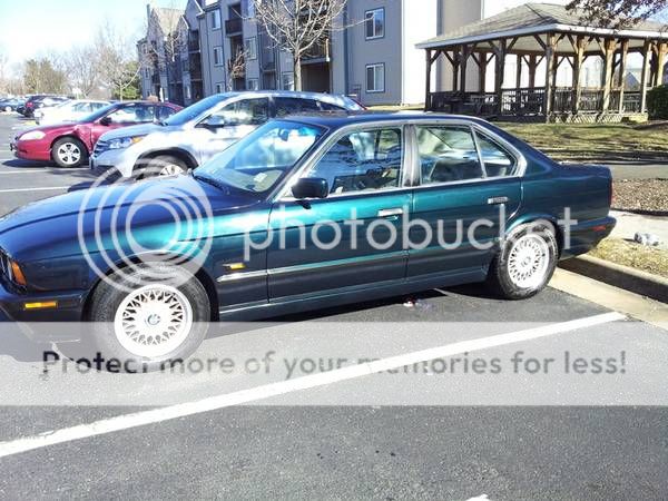 bmw e34 green colours